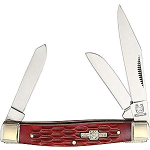 Rough Ryder Stockman Red Bone