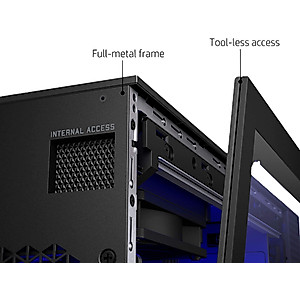 OMEN 30L Gaming Desktop Gamer Tower, AMD Ryzen 5-Series 3600 - GeForce GTX 1660 Super (8GB DDR4 RAM | 256GB PCIe SSD | 1TB HDD) WiFi Bluetooth Windows 10 Bundle JTD Mouse Pad