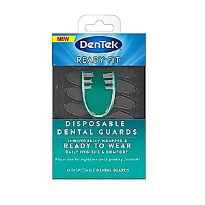 DenTek ReadyFit Disposable Dental Guards BPA Latex Free, 12 Count