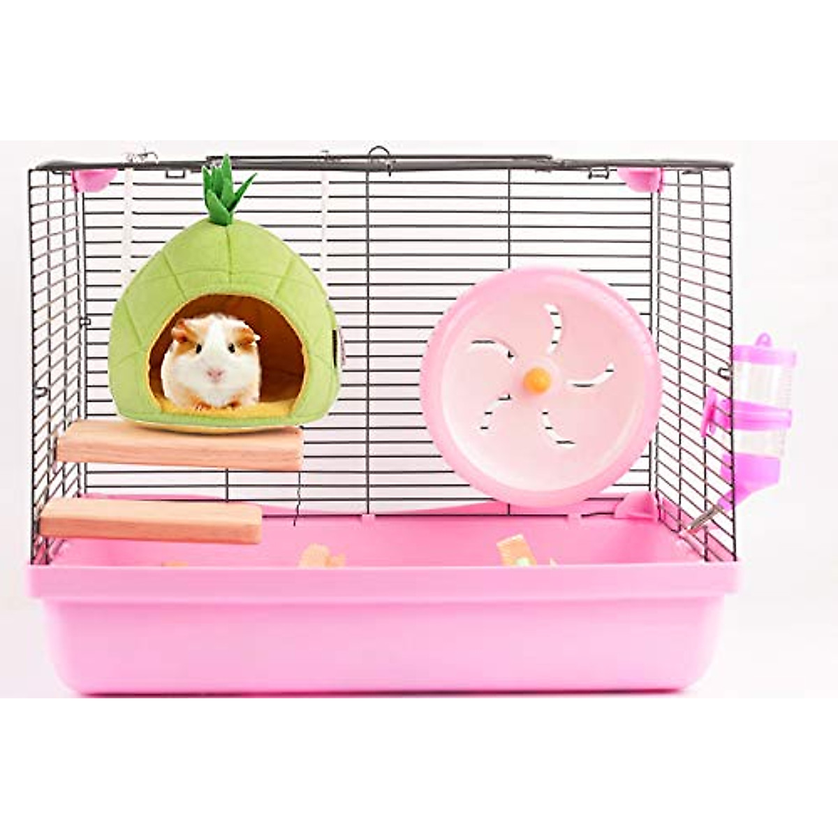 STARROP Hamster Bed, House Hammock Small Animal Bed House Cage Nest Hamster Accessories for Sugar Glider Hamster Small Bird Pet