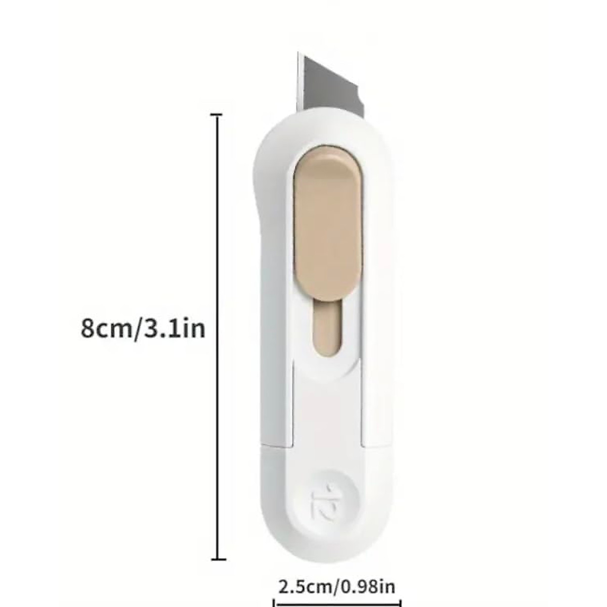 Generic 4 peice Box cutter, retractable box cutter. Arts and crafts cutter, precision cutter, Pocket cutter, razor blade retractable