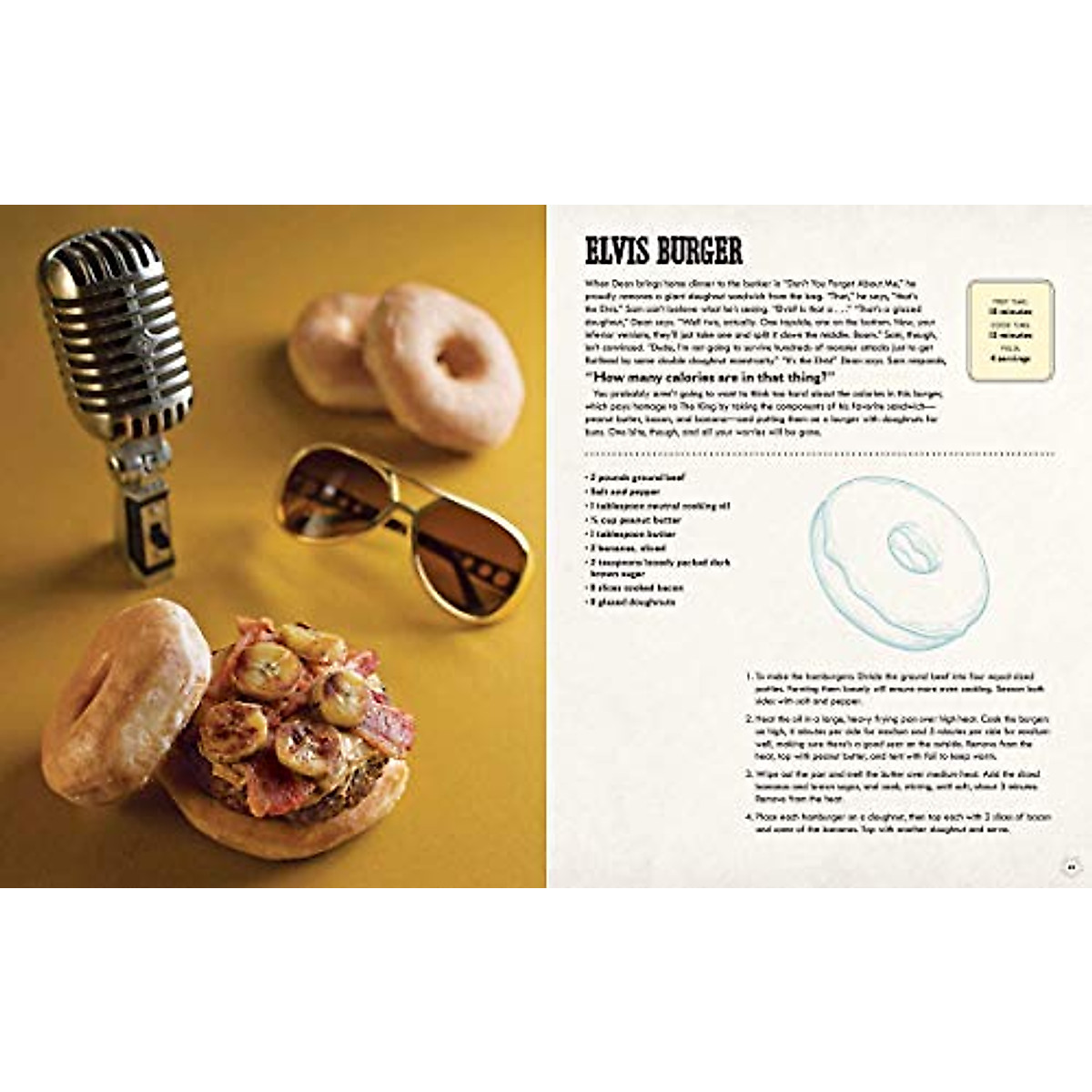 Supernatural: The Official Cookbook: Burgers, Pies, and Other Bites from the Road (Science Fiction Fantasy)