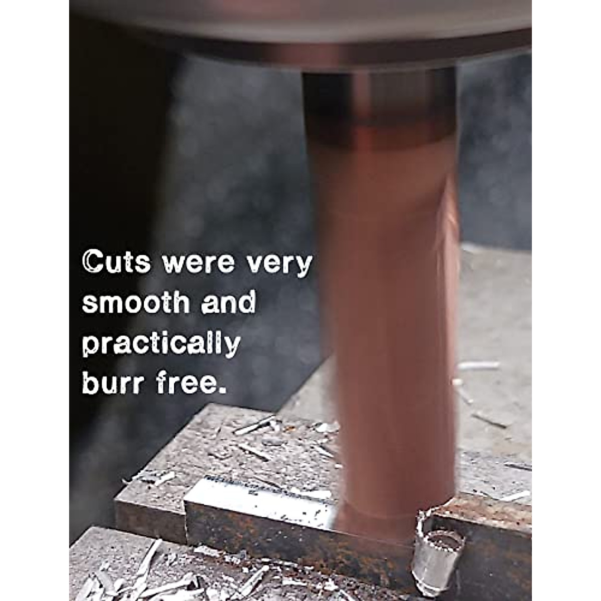 sisona 1/2" Square Nose Carbide End Mill Bits - 4 Flutes，1/2" Diamter，3'' Overall Length - Sharpness，Durable，Smooth Cutting