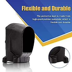 gtpartes NEW Right Angle Impact Wrench Protective Rubber Boot Compatible with Milwaukee 49-16-2564 M12