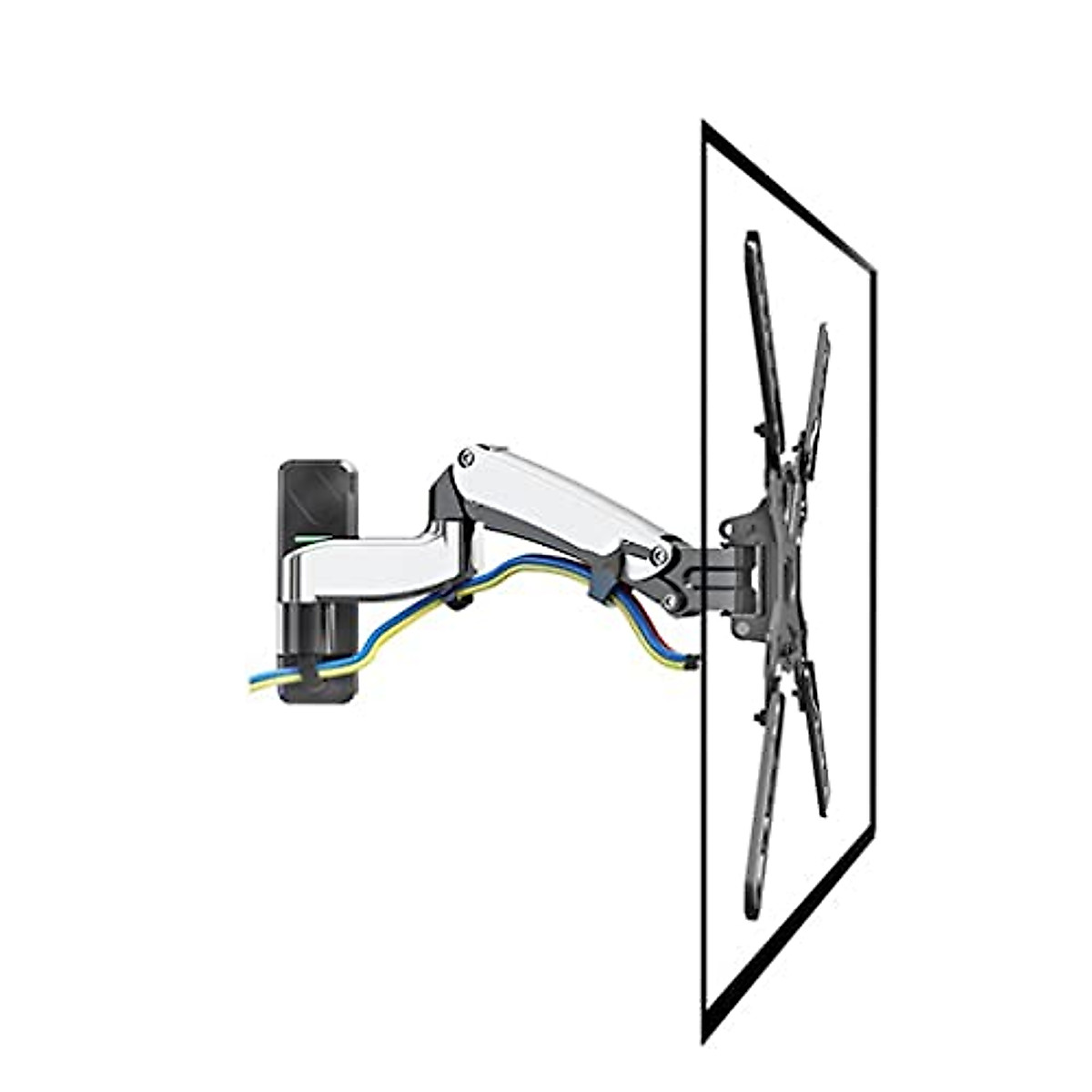 sgzyl Spring Dual Arm 40-50" 8-16kg Full Motion Monitor Wall Bracket LCD Tv Mount Holder Support
