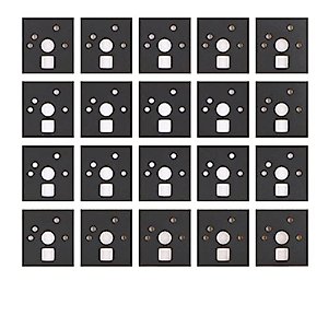 120 Pcs Mechanical Keyboard Switch Sticker Shaft Pads Dampener Foam Noise Sound Reduction Foam Stickers Insulation Film for Switch Stabilizer Noise for Gaming Keyboard (PORON)