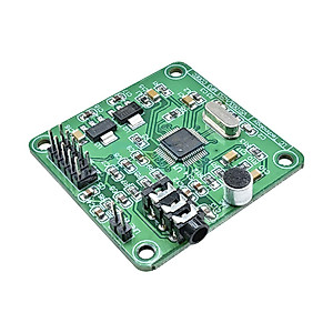 HiLetgo VS1053 MP3 Audio Player Module Audio Decoder Board Onboard Recording Microphone SPI Interface OGG Output Port Line-in 12.288Mhz