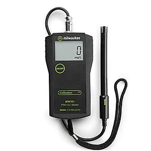 Milwaukee Instruments MW301, 1 to 1990 uS/cm Smart Portable Conductivity Meter with ATC