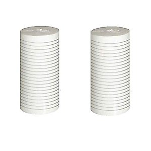 CFS – 2 Pack Polypropylene Whole House Water Filter Cartridges Compatible with CMB-510-HF, IHS12-D4 UV System Models – Removes Bad Taste & Odor – Replacement Filter Cartridge – 5 Micron – White
