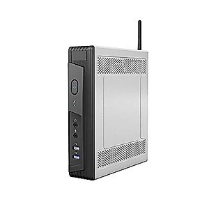 Mitac Pluto E220 Celeron J1900 Fanless Mini PC, Parallel Port, Dual GbE (4GB DDR3L, 250GB 2.5" SSD)