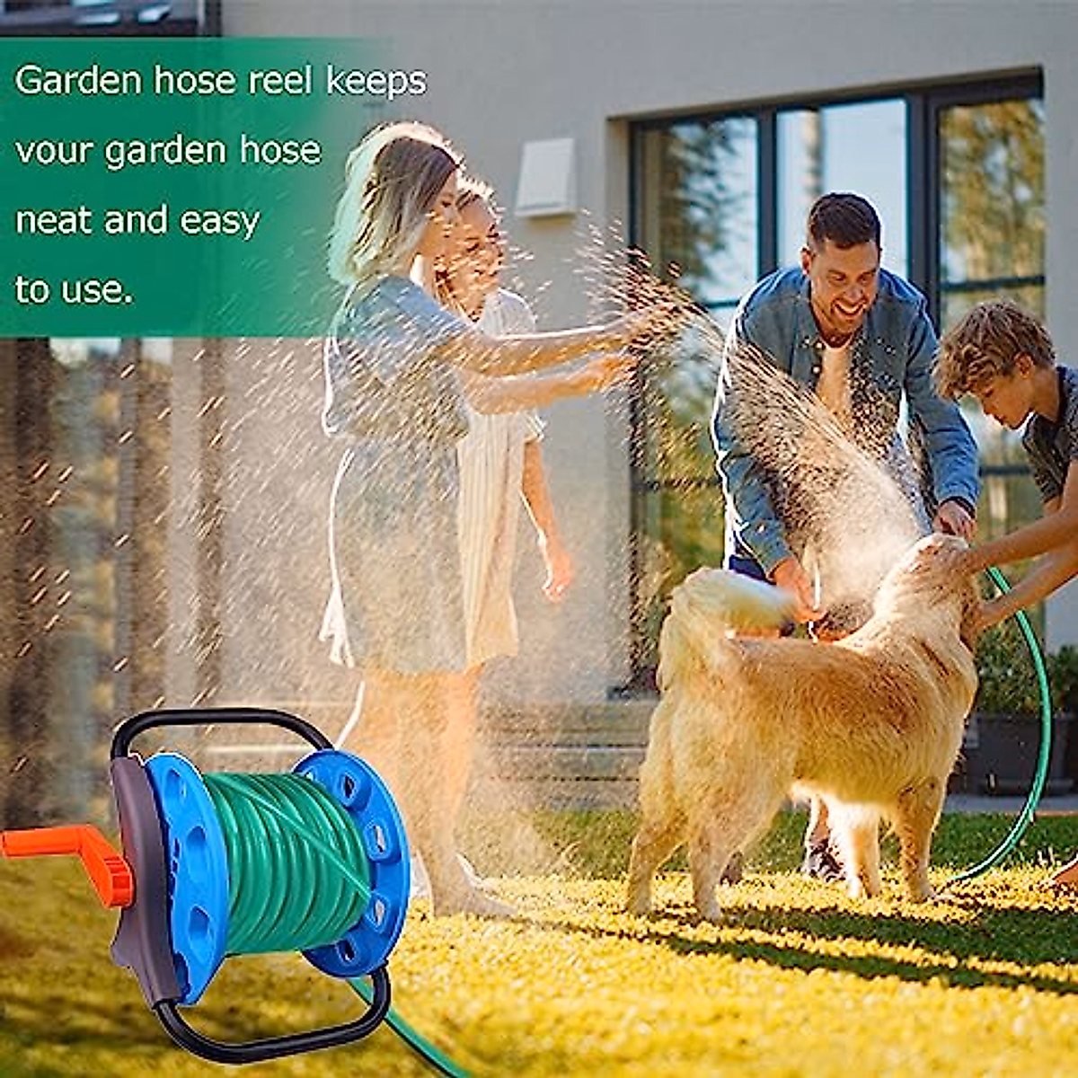 Garden Hose Reels,Portable Garden Hose Reel,Water Pipe Car Roll