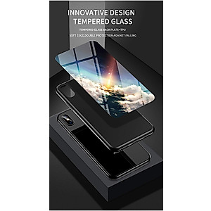 IVY Tempered Glass Starry Sky Case for Oppo Reno2 Z Case - B