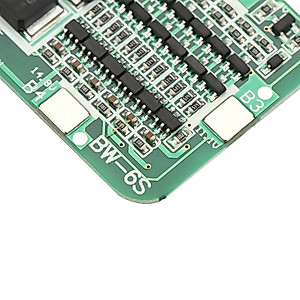 BMS 6S 15A 22V 24V Protection Board Lithium Battery Charger PCB Protection Board Overcharge/Overdischarge/Overcurrent/Short Circuit Protect for Li-ion Cell