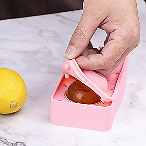 Bear and Rose Ice Cube Tray, 3D Ice Cubes Mold, Super Easy Release Stackable, Flexible Silicone Ice Cube Molds for Drink, Cocktails, Whiskey (Color : Green, Size : 4PCS)