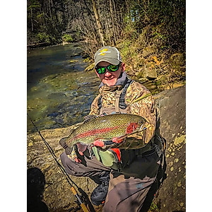 Trout Magnet Phantom 100% Fluorocarbon Fishing Leader Line, 50M (2lb, 3lb, 4lb Test), 3lb, 6X Tippet, (87480),Silver