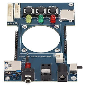 Digital IO Board,Professional Manual Soldering V1.2 for Mister FPGA 7 USB Port IO Board for Terasic Nano Accessories