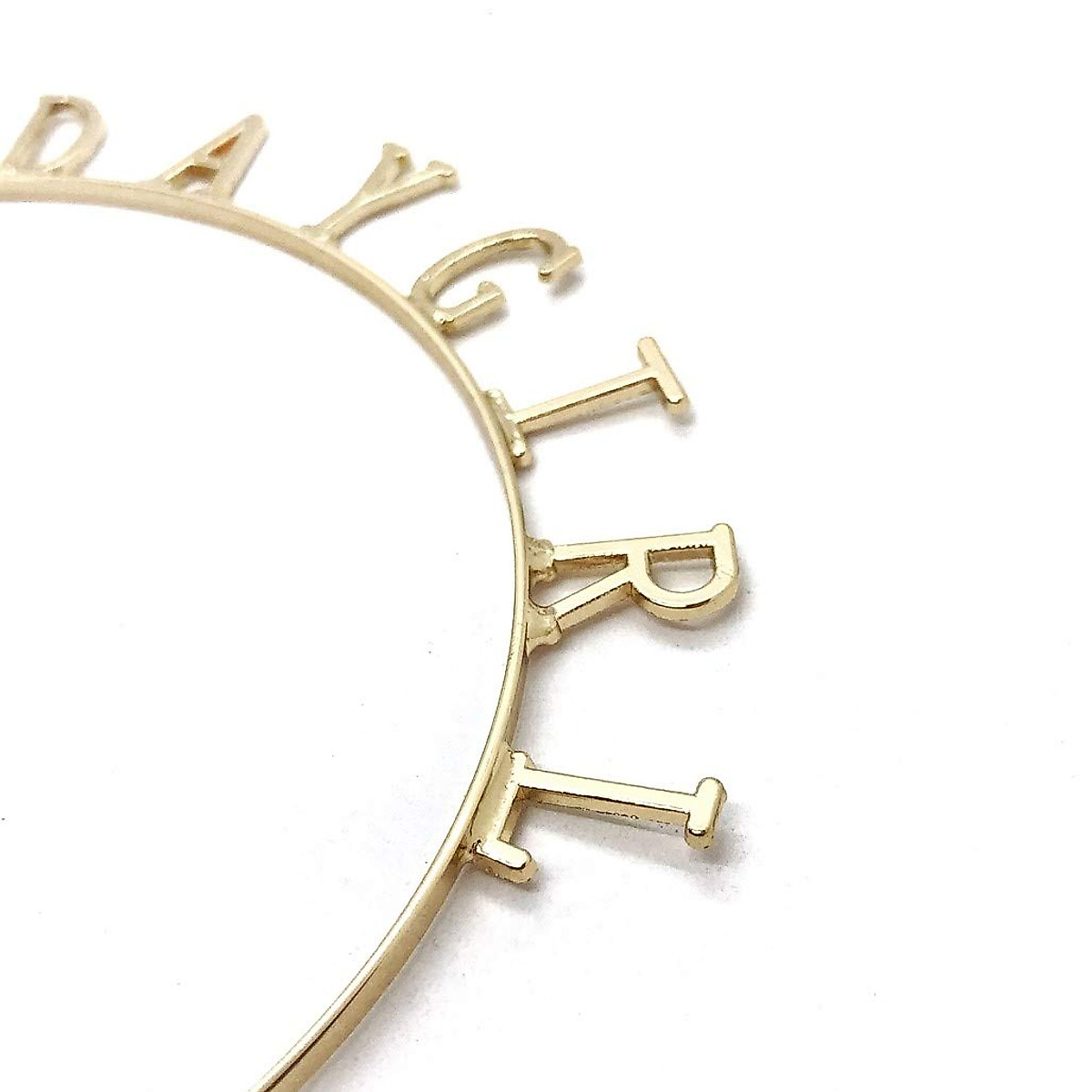 Dadam Birthday Tiara Gold Birthday Girl Headband Birthday Girl Tiara Party Hair Accessories