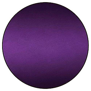 Purple Round Area Rug Ombre Coffee Table Mats for Study Bedroom Office Meeting Living Room Diameter 3 ft