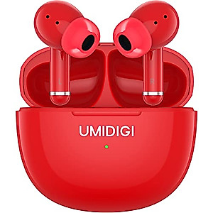 UMIDIGI AirBuds Pro Hybrid Active Noise Cancelling Wireless Earbuds,in-Ear Earphones,Transparency Mode Headphone with 6 Mics, Immersive Sound Premium Deep Bass Wireless Headsets with 5 Sizes Eartips