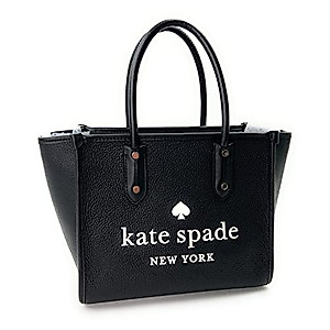 Kate Spade New York Pebbled Leather Small Tote bag (Black)
