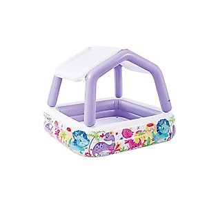 Intex Sunshade Aquarium Pool, Multicolored, 157x157x122 cm, 57470, Assorted Colors, 1 Piece