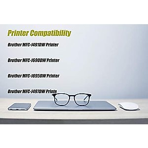 HGZ 5 Pack 3013 Ink Replacements for Brother LC3013 Ink Cartridges Compatible with MFC-J487DW MFC-J491DW MFC-J497DW MFC-J690DW MFC-J895DW Inkjet Printers