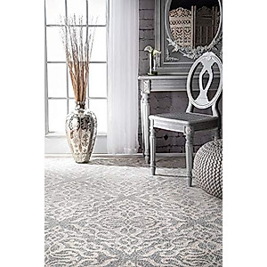 nuLOOM Contessa Ombre Area Rug, 6' 7" x 9', Grey