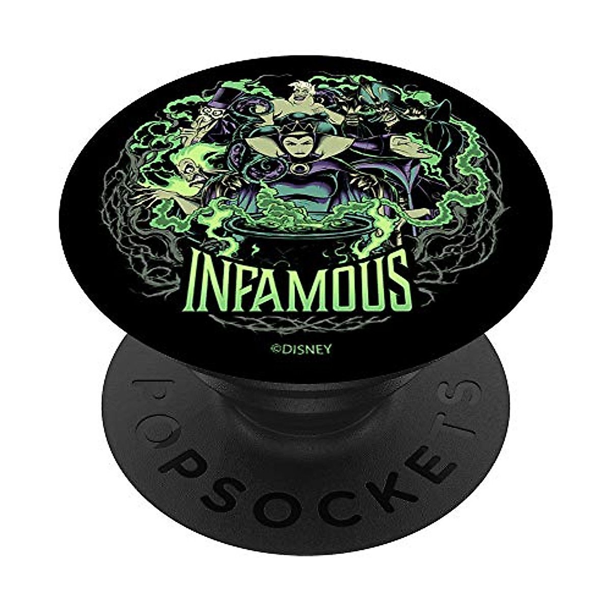 Disney Villains Infamous Group Shot PopSockets Grip and Stand for Phones and Tablets