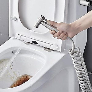 Pack of 3 Handheld Bidet Sprayer, Handheld Sprayer Stainless Steel with Water Tank Hook and Shower Hose for Feminine Wash