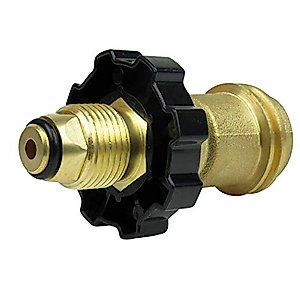 Paddsun Universal Fit Propane Tank Adapter Converts POL LP Tank Service Valve