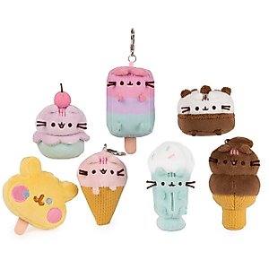 GUND Pusheen Ice Cream Surprise Plush Series #18 Mystery Unboxing, Multicolor, 3” (Unbox 1 of 8 Mystery Styles)