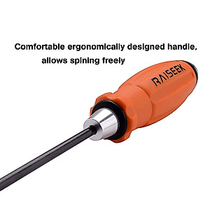 Raiseek Gun Cleaning Rod Pistol Rifle Carbon Fiber 36 Inch 4mm Rod with Gun Cleaning Stand for Cleaning Rifle Shotgun