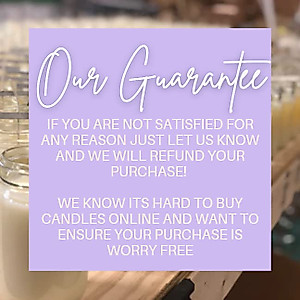 Nika's Home Lilac Soy Candle 12oz Mason Jar Non-Toxic White Soy Candle-Hand Poured Candle- Handmade, Long Burning 50-60 Hours Highly Scented All Natural, Clean Burning Large Candle Gift Décor