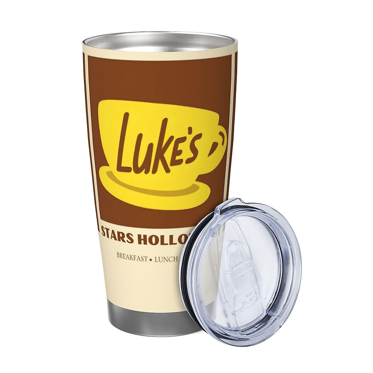 Stainless Steel Insulated Coffee Cup with Lid and Straw, 20 oz Gifts for Mom Girl Daughter Sister Friend Double Walled Stainless Steel Tumbler (silvery-C)