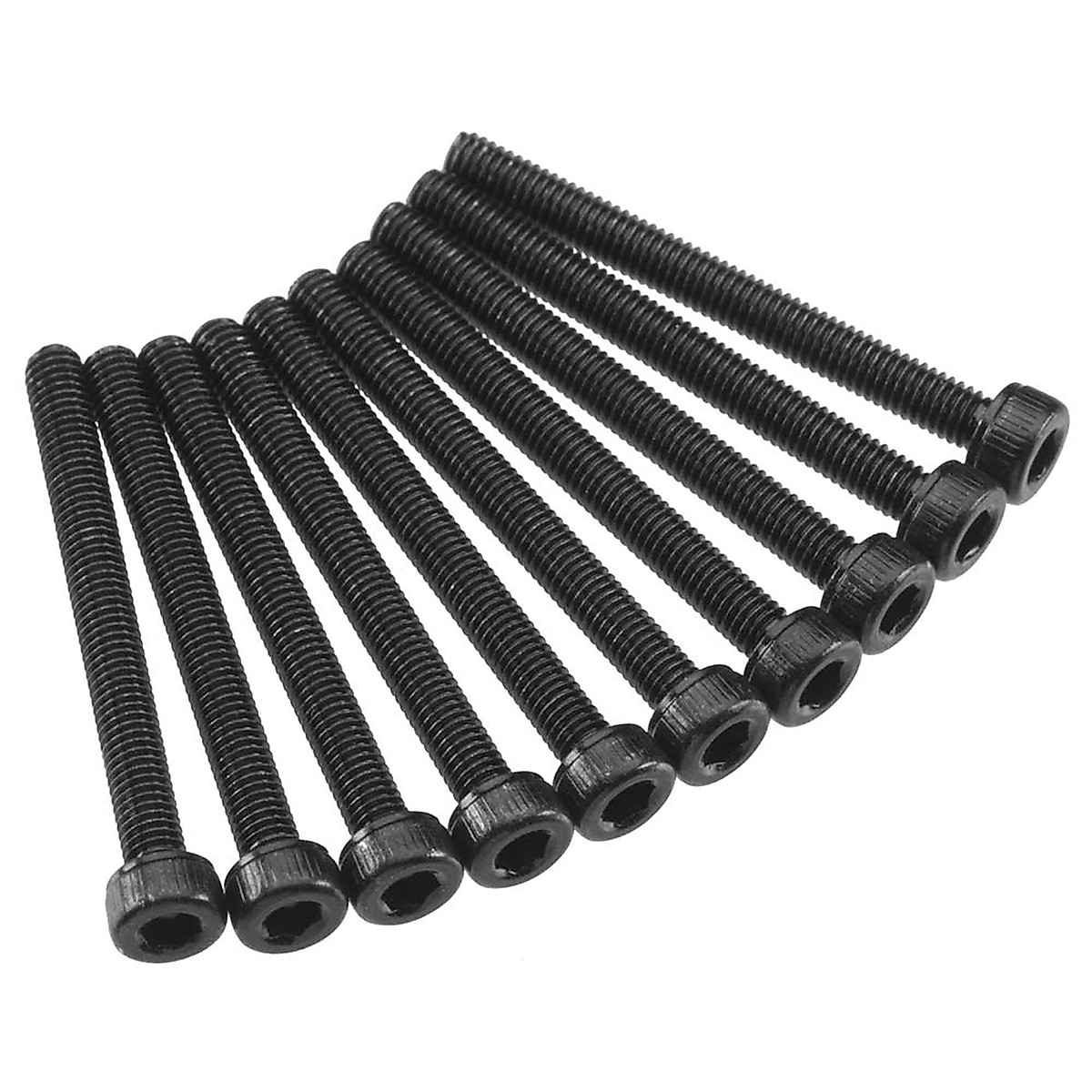 Axial AXA091 Cap Head Screws (10-Piece), 3x30mm, Black