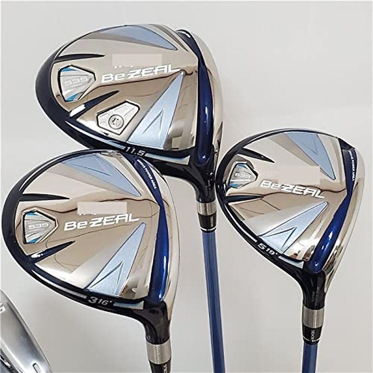 ENEMO Women Compatible with Honma BeZEAL 535 Golf Clubs Set Driver Fairway Woods Iron Set Putter L-Flex Graphite Shaft Head Cover Includedhonma 535