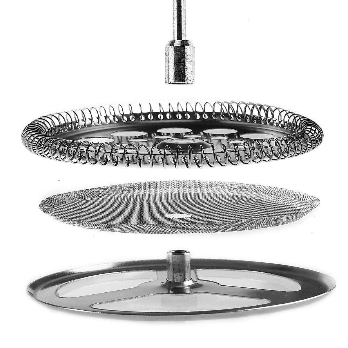 Lux Essentials French Press Coffee Maker & Tea Set 34 Oz includes Replacement Screen & Spoon