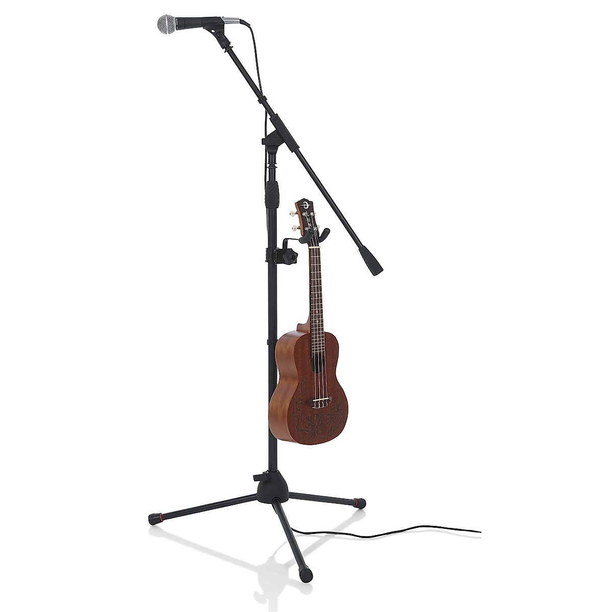 Gator Frameworks Ukulele/Mandolin Hanger Attachment for Microphone Stands (GFW-MICUKE-HNGR)