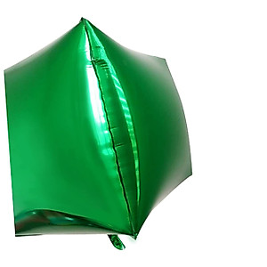 ERINGOGO 10 Pcs 24 Kids Party Decorations Party Decorations for Kids Aluminum Film Balloon Premium Material Balloon Wedding Balloons Love Balloon Cube 24inch Ballons Party Supplies