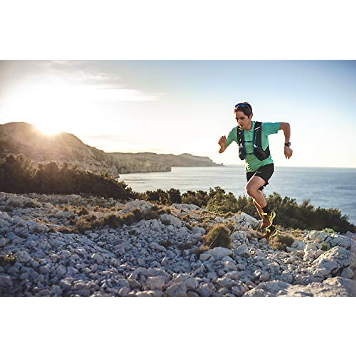 CamelBak Ultra Pro Hydration Vest, Black/Atomic Blue, Small