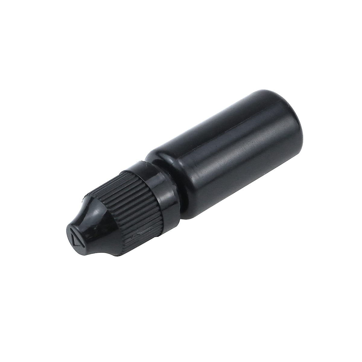 MY MIRONEY 10ML Empty Drop Bottle with Plastic White Tip Black Plastic Squeezable Bottle Glue Applicator Bottles with Childproof Tampering Black Cap for Glue Liquid Oil,Pack of 10