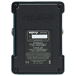 Orange Fur Coat Vintage Fuzz Guitar Effects Pedal with Adjustable Octave