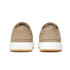 Bruno Marc Boy's Boat Shoes Slip on Loafers Dress Casual School Shoes,Size 1 Little Kid,Tan,SBLS2336K