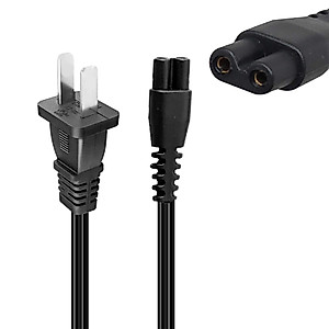 Stun Gun Charger Cord Compatible with VTS-T03, VTS-195; Police 305, Police 928-58, Avenger, Guard Dog Security, Jolt, Stun Master and Most Other Stun Guns (One Long and one Short)