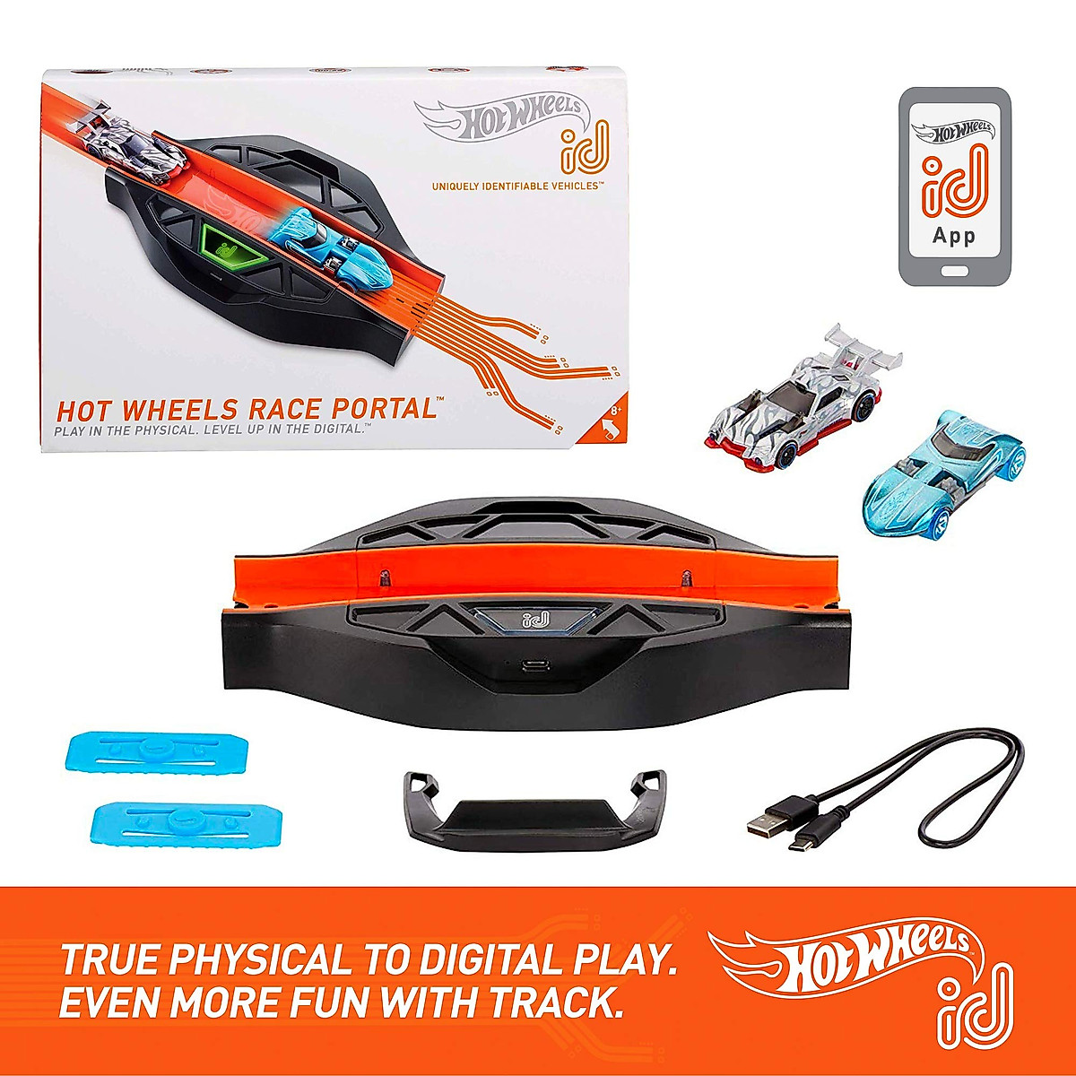 Hot Wheels id FXB53 Race Portal {Smart Track System for Hot Wheels}, Multi Color