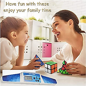 Touch Control Timer, Professional Timer Machine with Display, Speed Timer for Puzzle, Competition, Girls Boys Gift