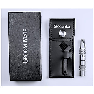 Groom Mate Platinum XL Plus Nose & Ear Hair Trimmer - Made in USA