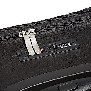 Vera Bradley Women's Softside Underseat Rolling Work Bag, Black, One Size