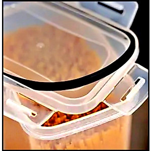 Airtight Kitchen Food Storage Containers with Lids, 24 pcs Organize Your Kitchen and Pantry With Our Canisters for Cereal, Dry Food, Flour and Sugar, BPA Free, Includes 24 Labels