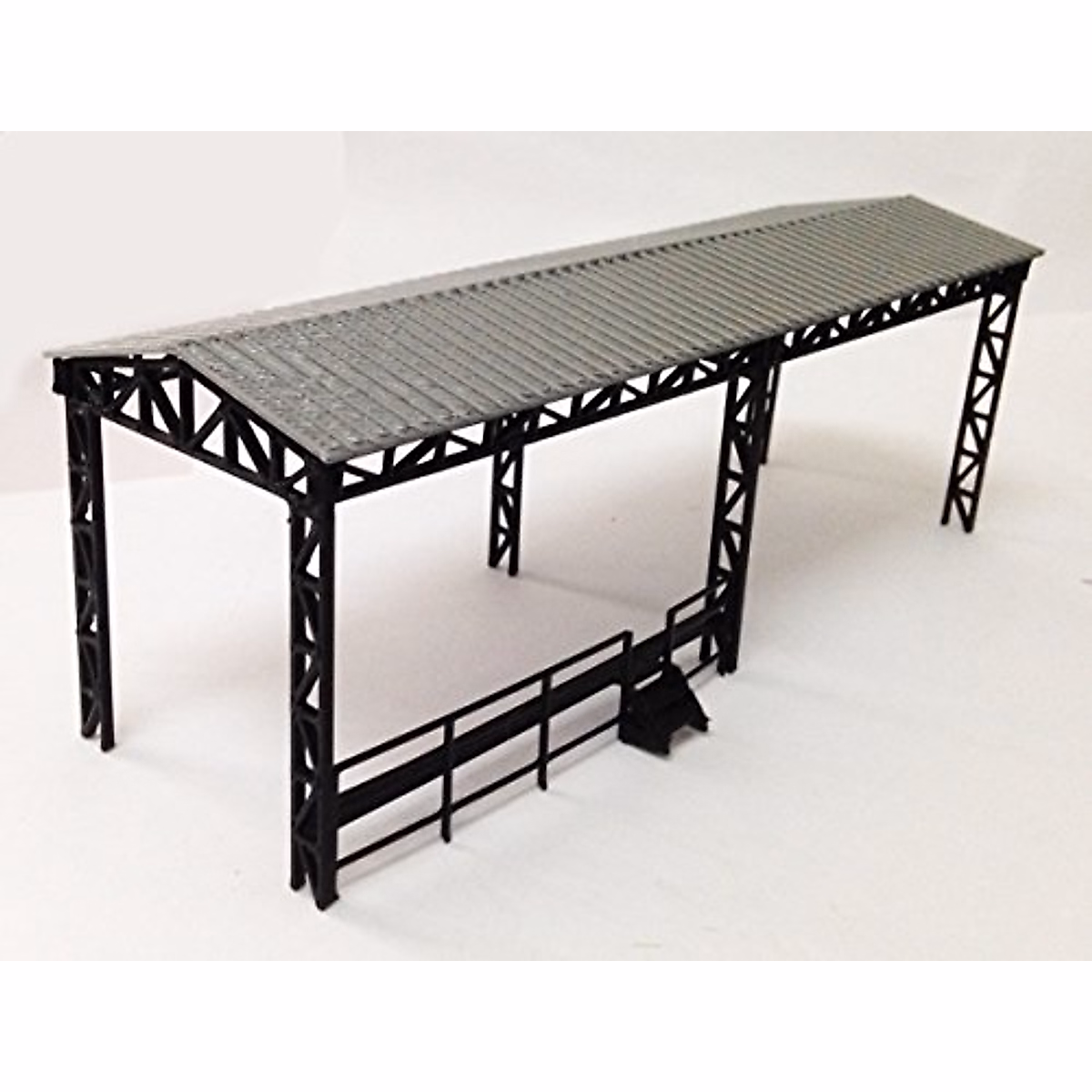 Outland Models Train Railway Layout Factory Open Shed for Locomotive HO OO Scale